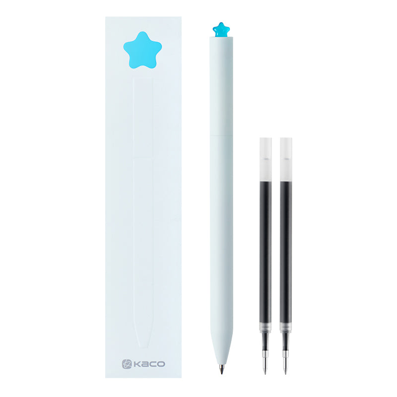 Kaco FIRST Series - Star Gel Pen 0.5mm (2 Complimentary Refills ...